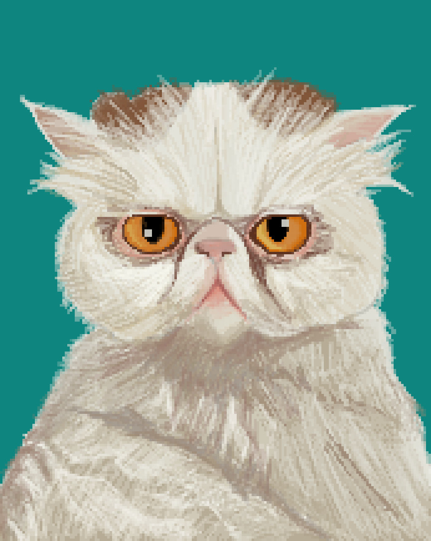 ArtStation - Disapproving cat