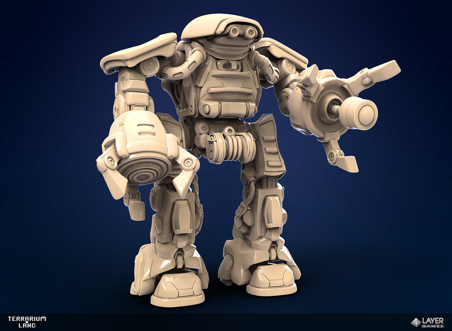 ArtStation - Robot T.I.X.