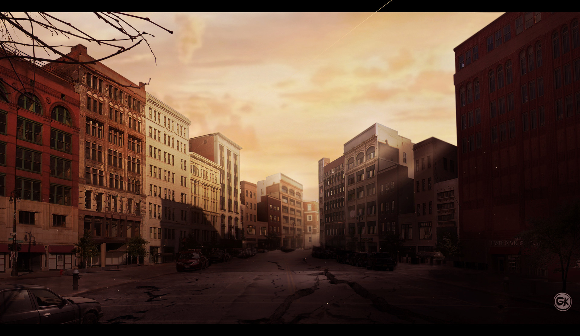 ArtStation - Conceptart Game city