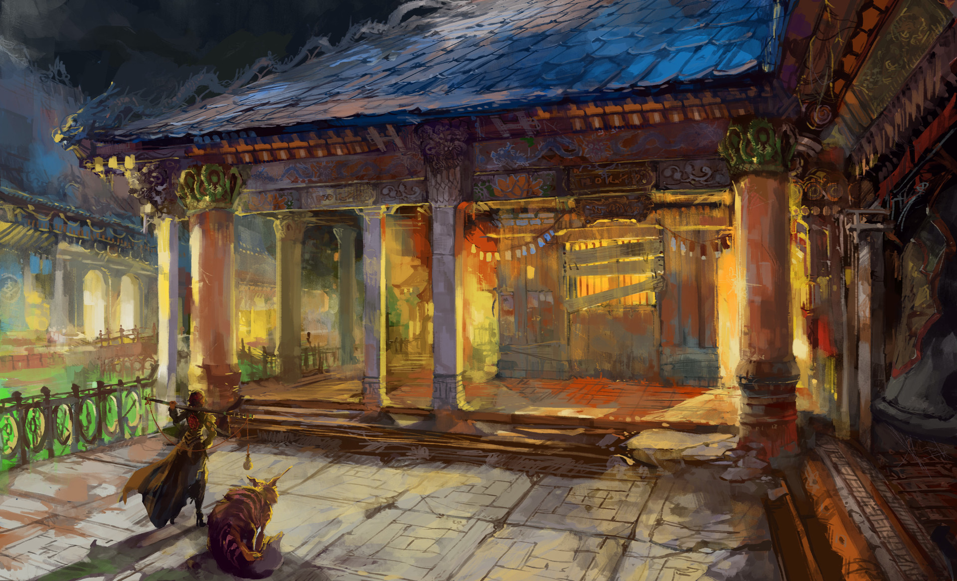 ArtStation - asian_temple