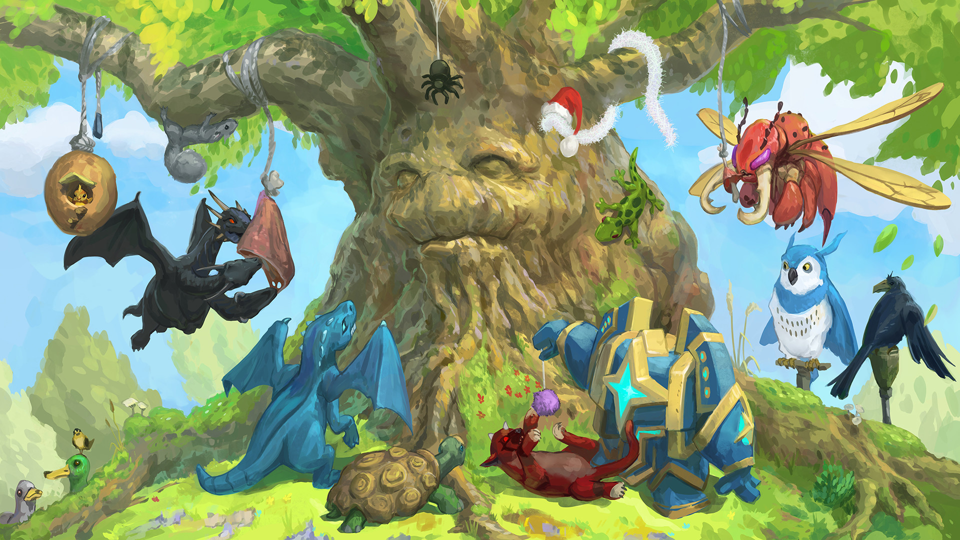 ArtStation - RuneFest 2016 pets time-lapse