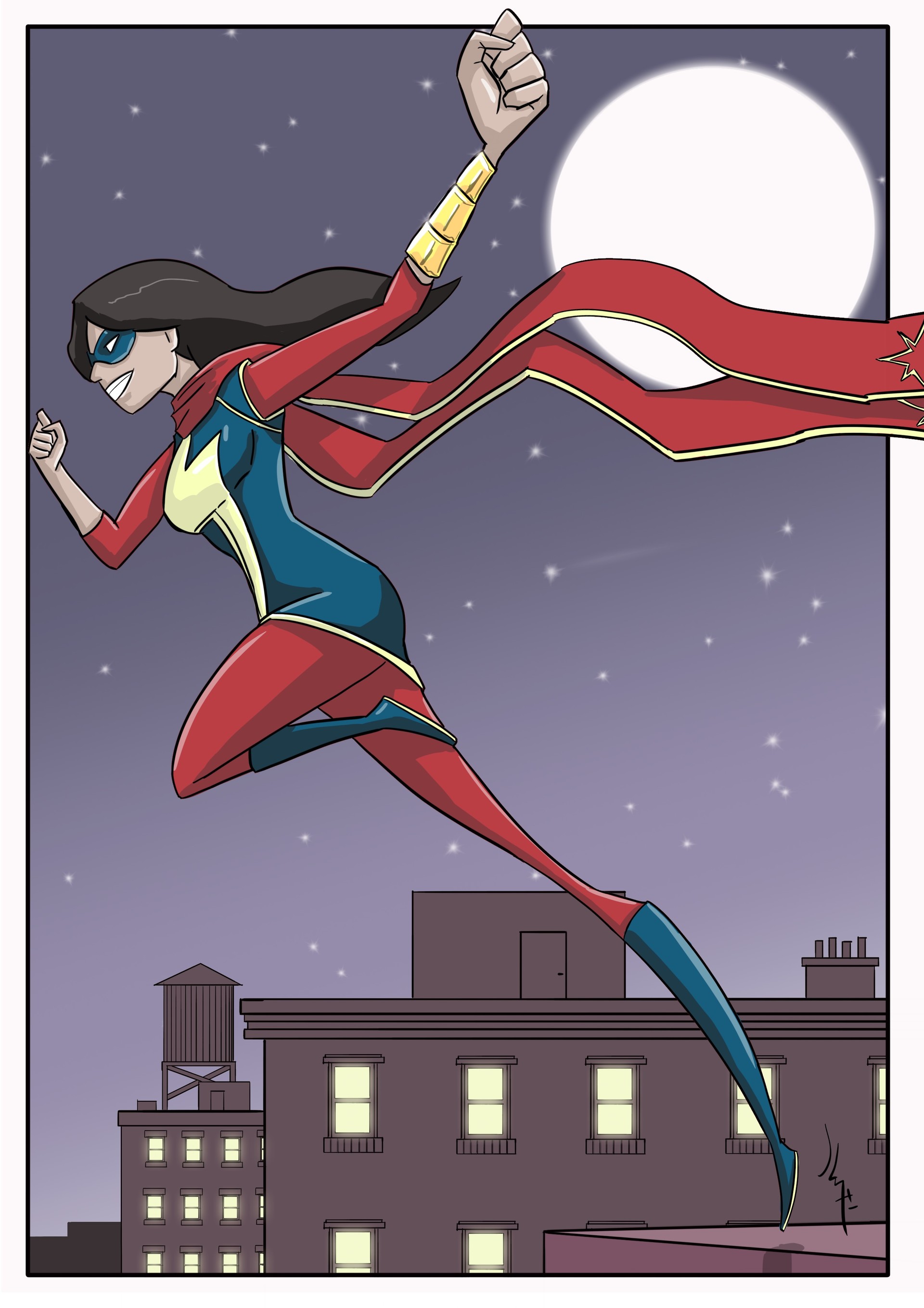 ArtStation - Miss Marvel 2