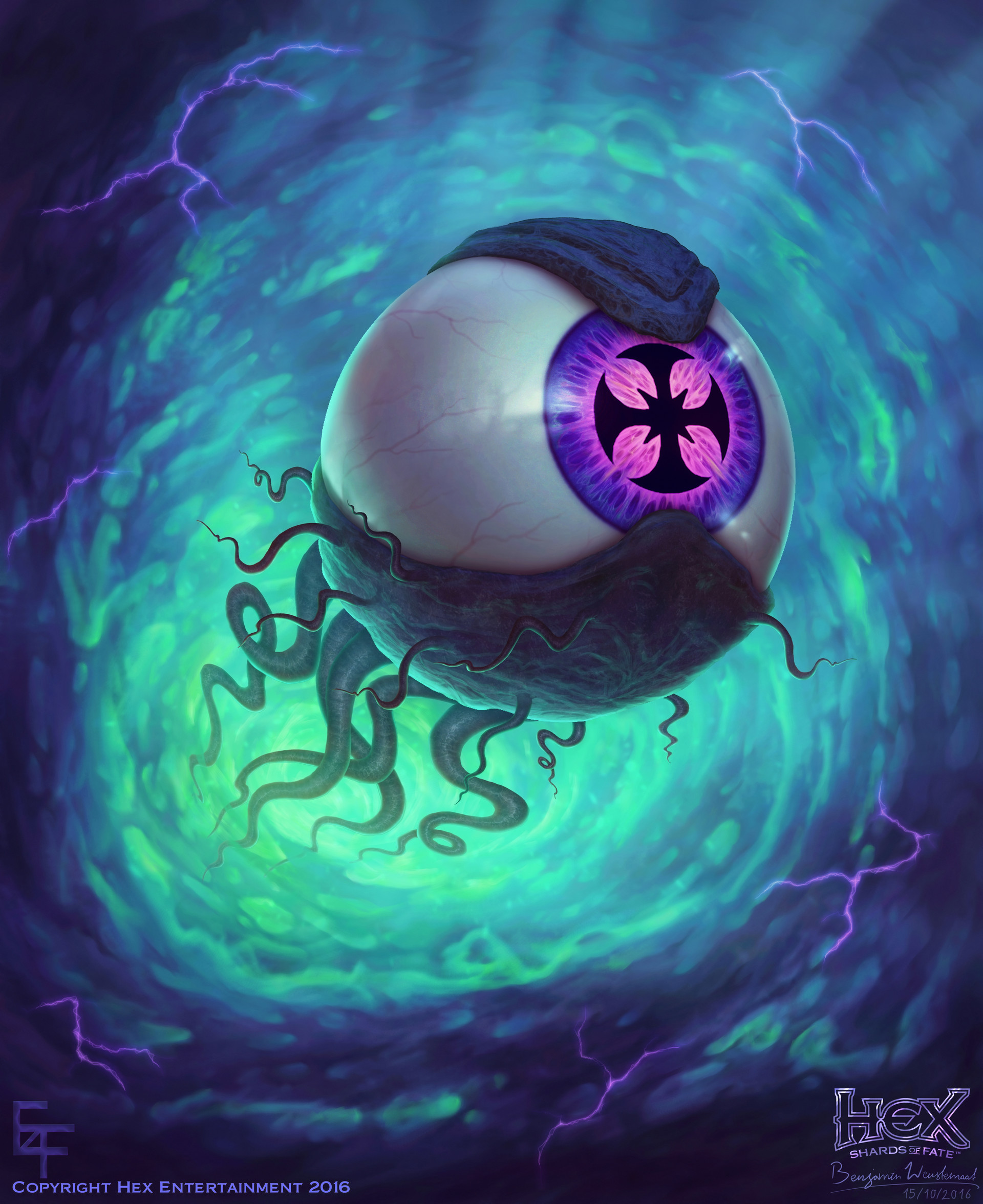 Hex: Eye of Chaos by Benjamin Weustemaat : r/ImaginaryDemons
