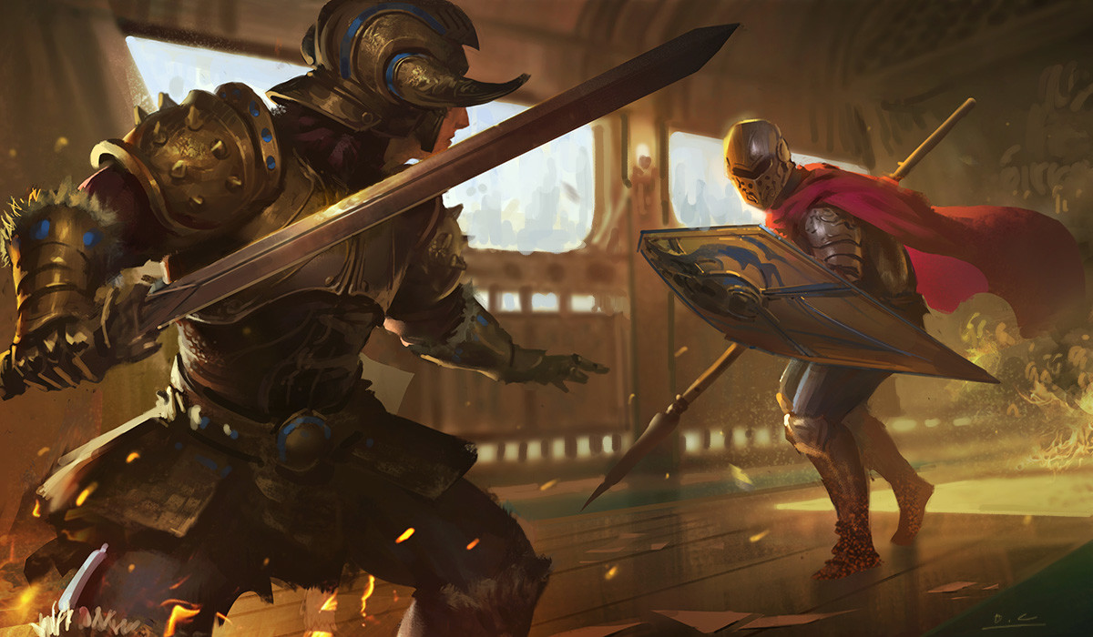 对峙 by Dan Cha : r/ImaginaryWarriors