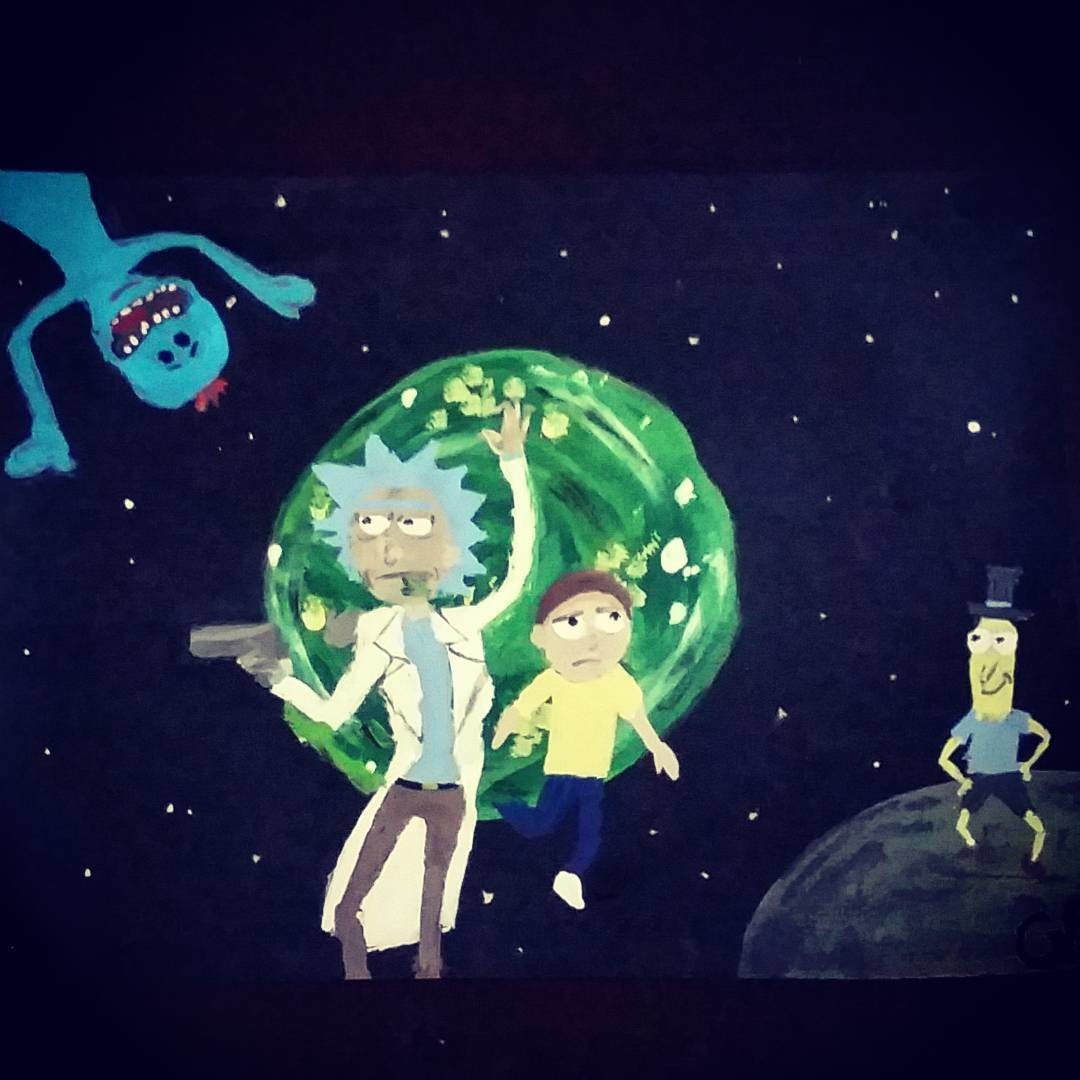 ArtStation - Free Rick Sanchez