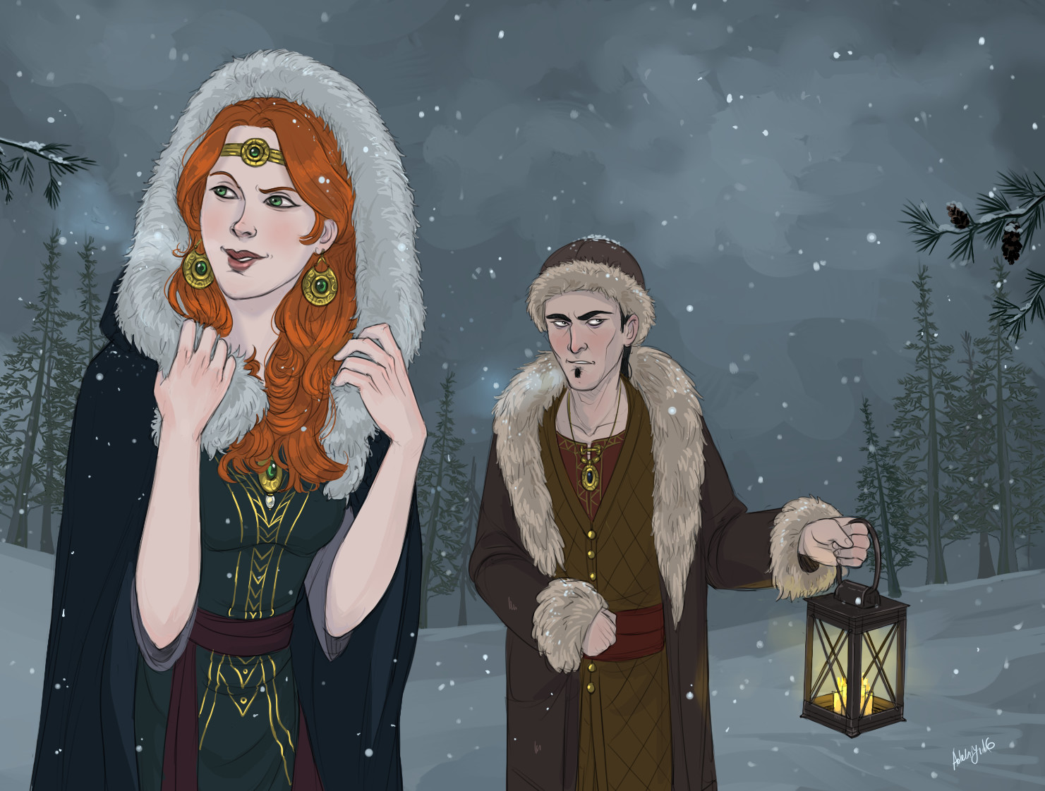 ArtStation - Going the Embassy of Thalmor