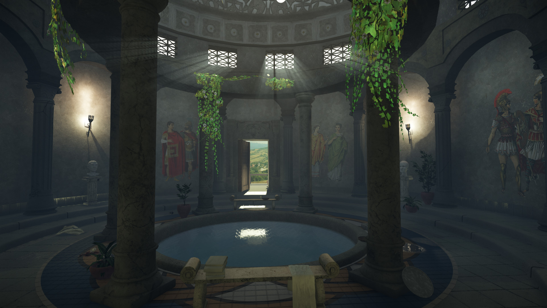 ArtStation - Roman Bath