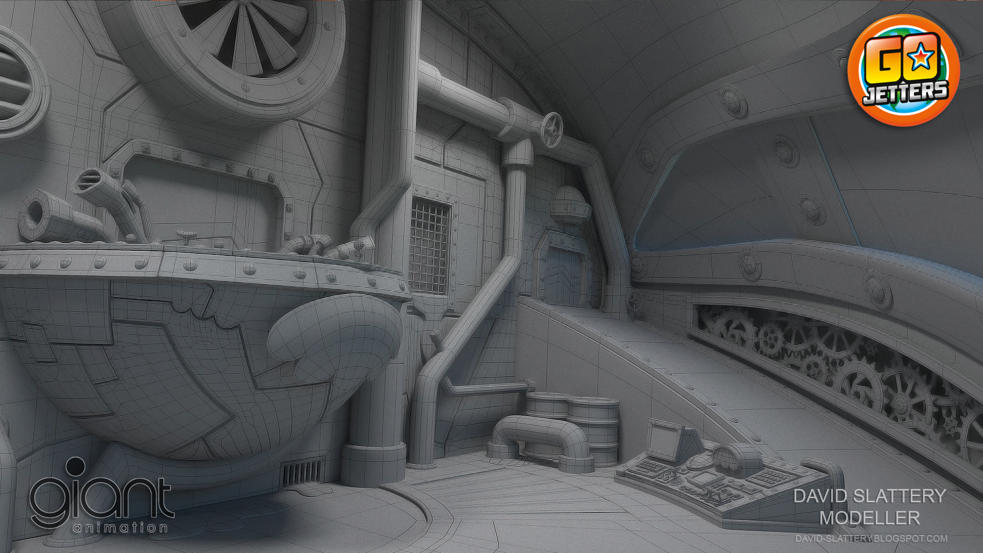 DSART - GO JETTERS GRIM HQ COMMAND ROOM