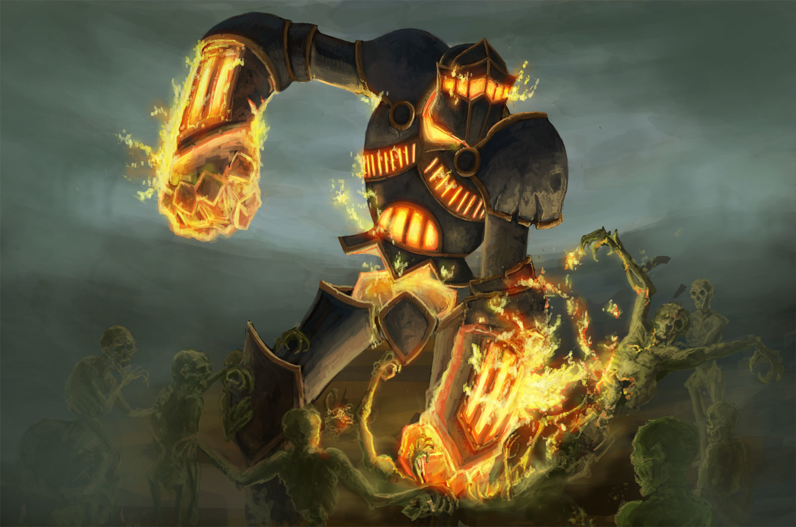 ArtStation - Blazing Construct