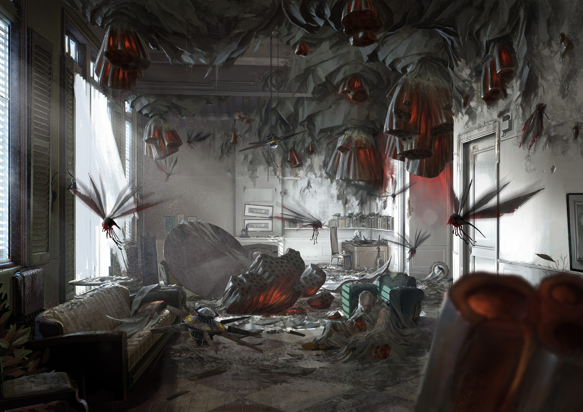 ArtStation - dishonored 2 Bloodflies nest