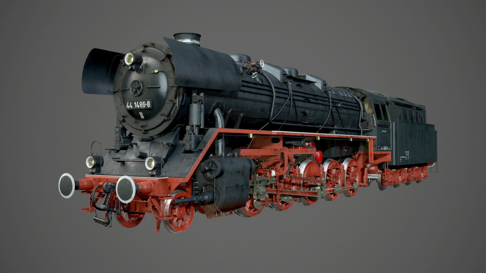Mykolas Parulskis - BR 44 Steam Locomotive