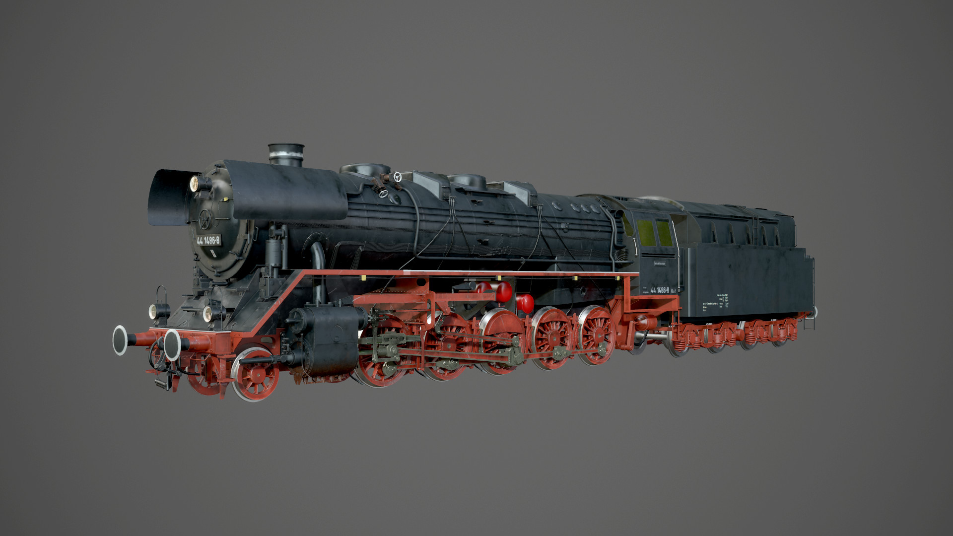 Mykolas Parulskis - BR 44 Steam Locomotive