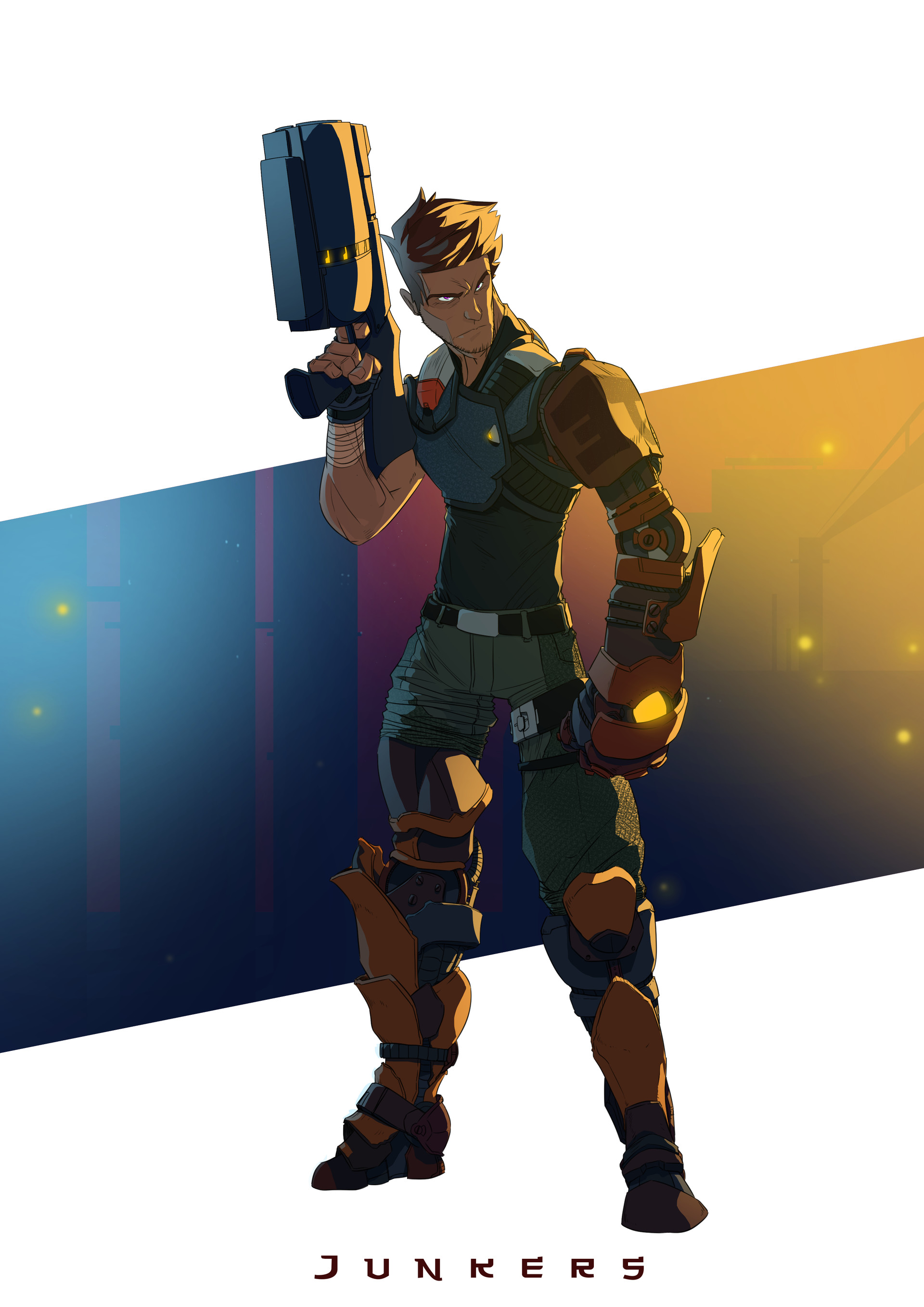 ArtStation - Junkers - Triple Threat Character Art