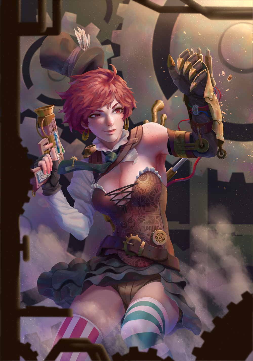 ArtStation - Steampunk girl