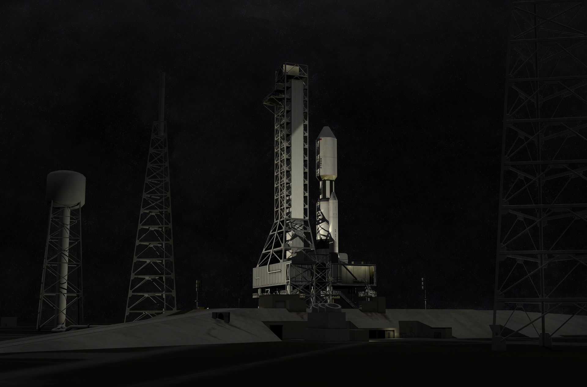 Sickhead Games - Rocket Gantry Launch Site