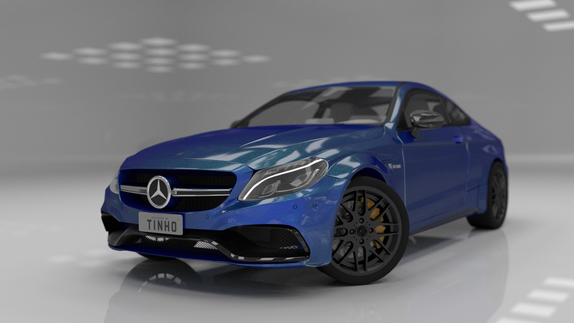ArtStation - Mercedes Benz AMG C63