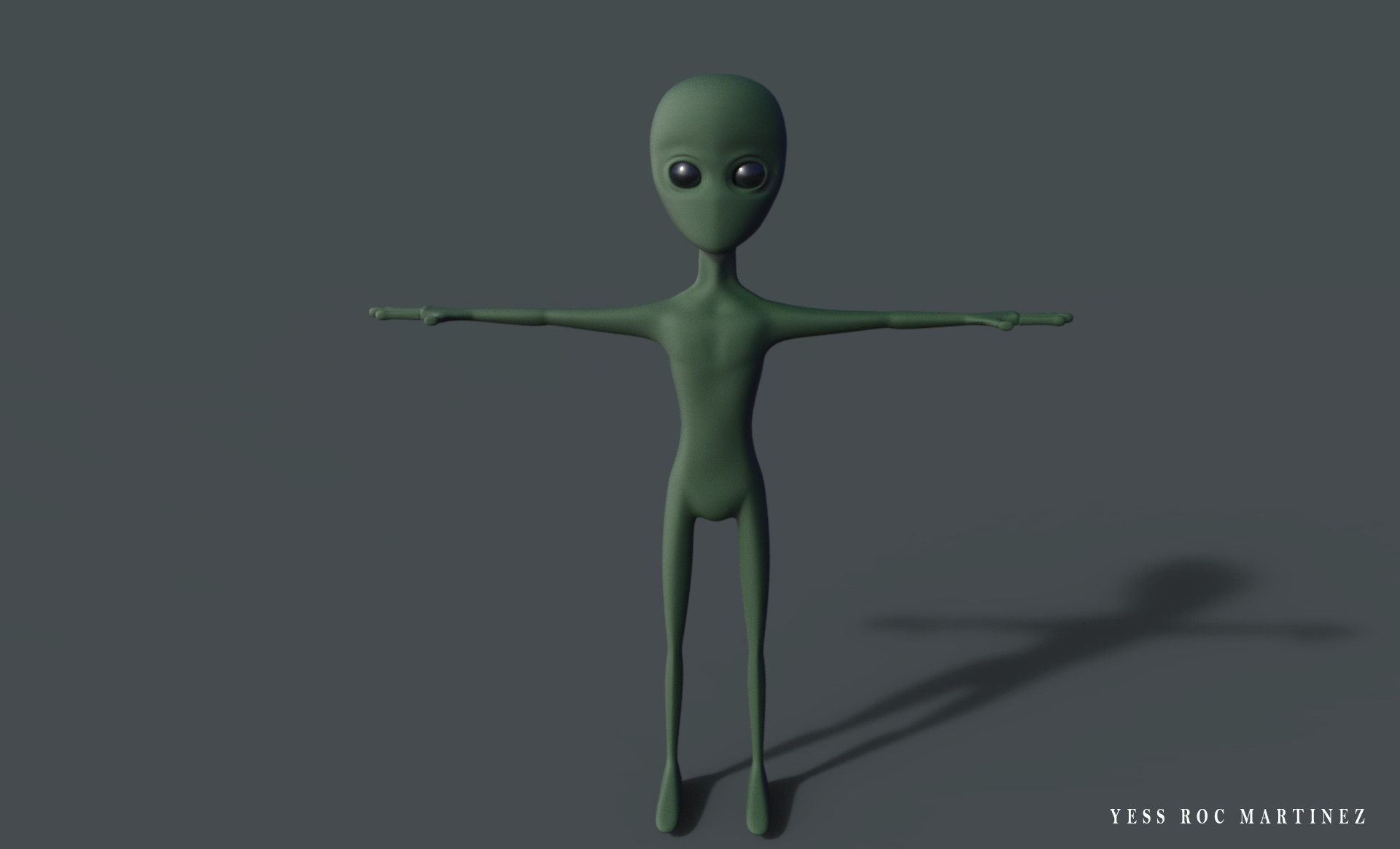 ArtStation - Alien cartoon