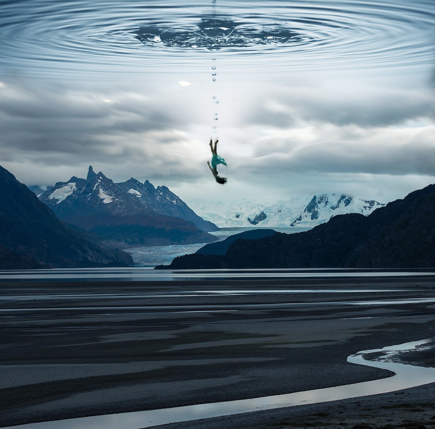 ArtStation - Falling Double Exposure