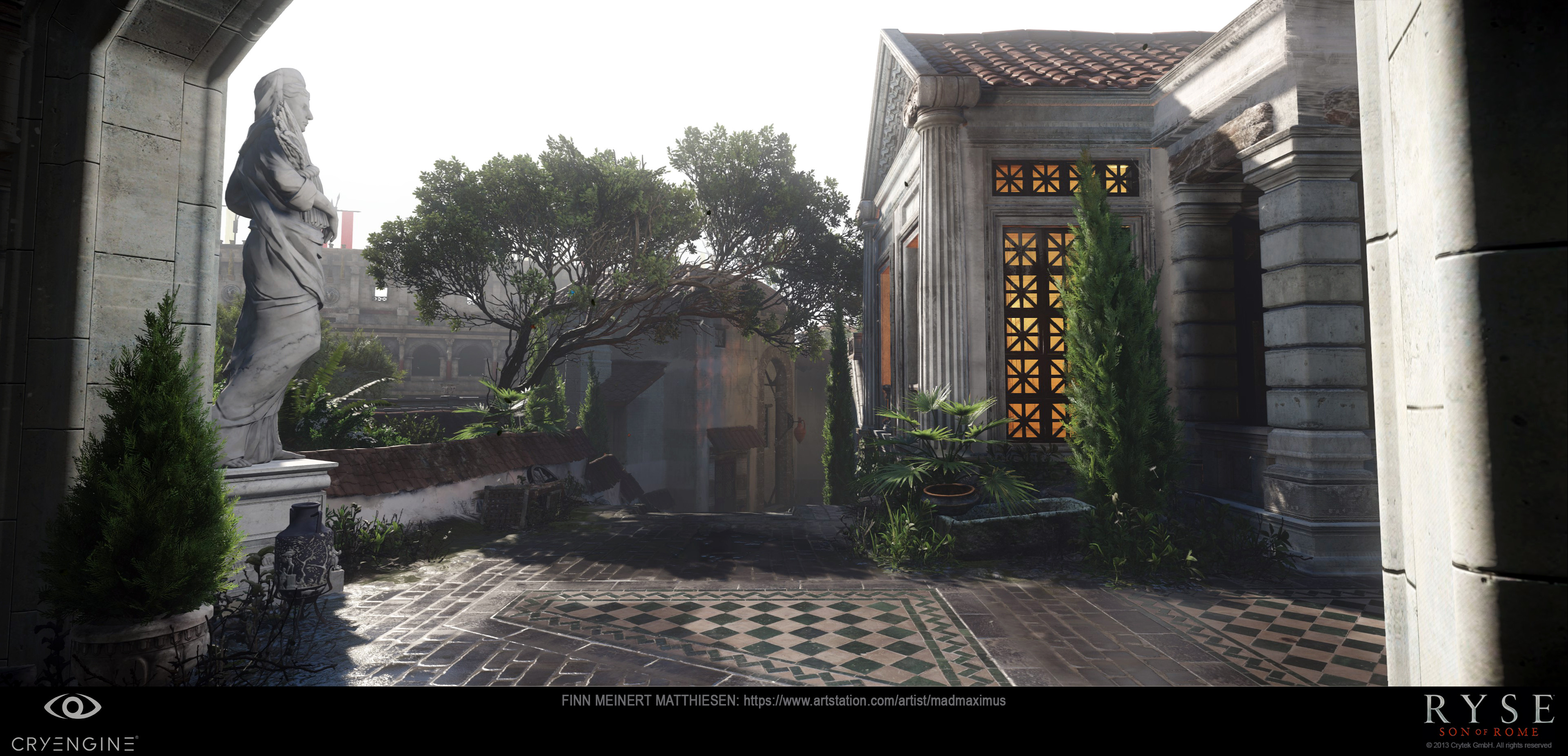 Finn Meinert Matthiesen - Ryse - Son of Rome :: Forum Level :: Schola Building :: CryEngine