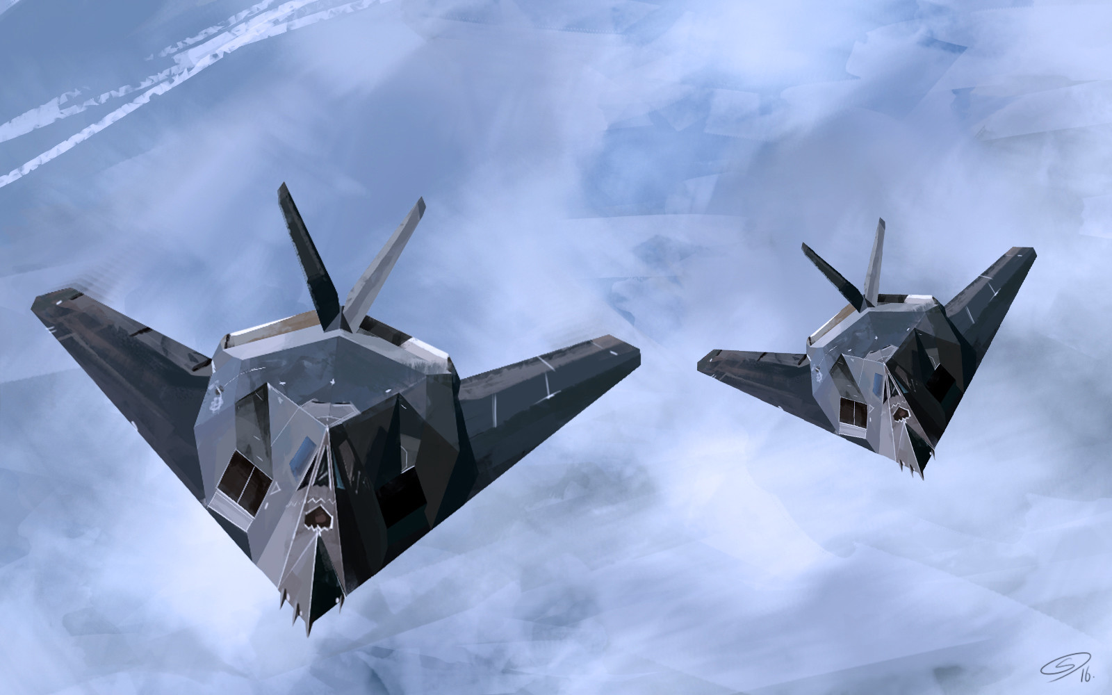 ArtStation - Stealth Jets