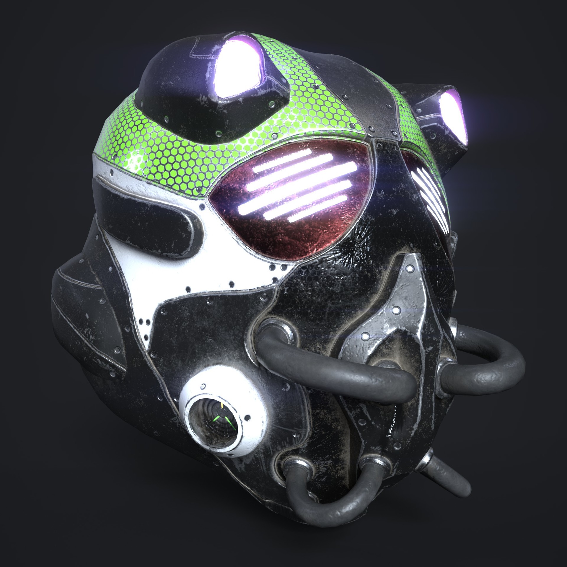 ArtStation - ODR Helmet