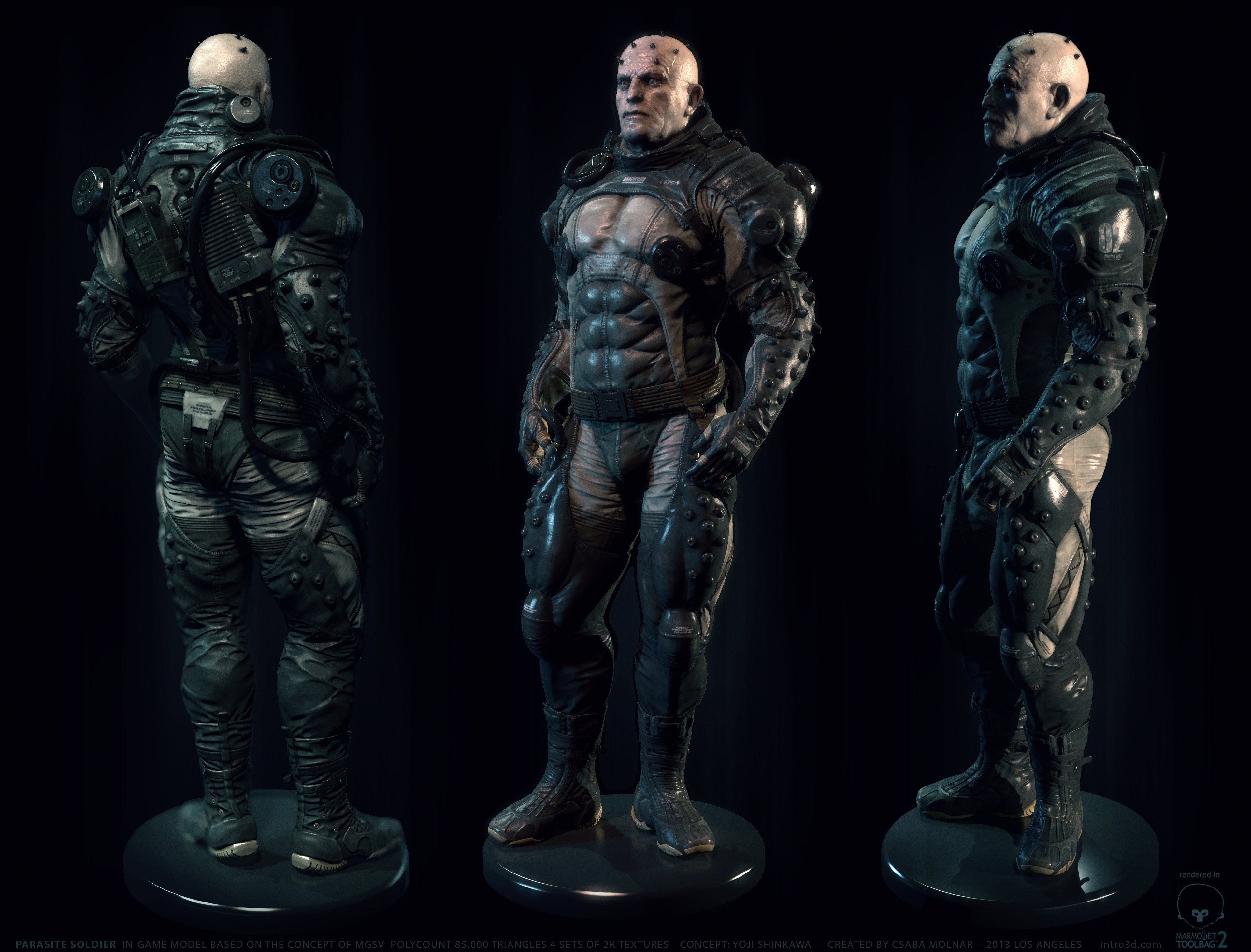 Csaba Molnar - Parasite Soldier Next Gen Version based on MGSV