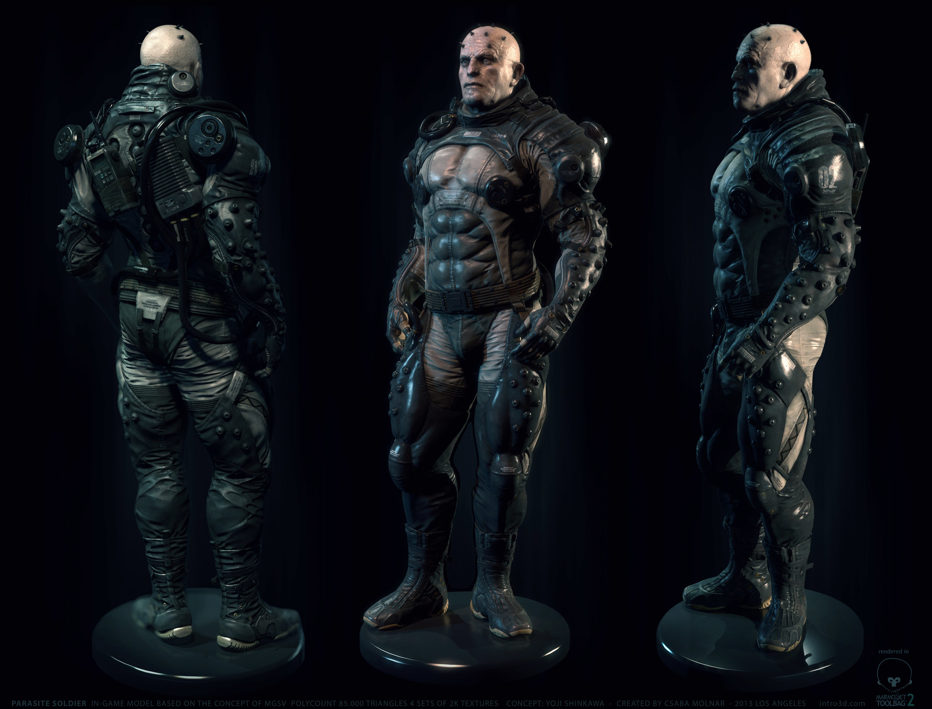 Csaba Molnar - Parasite Soldier Next Gen Version based on MGSV