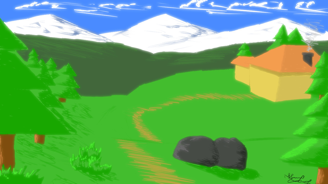 ArtStation - Random scenery