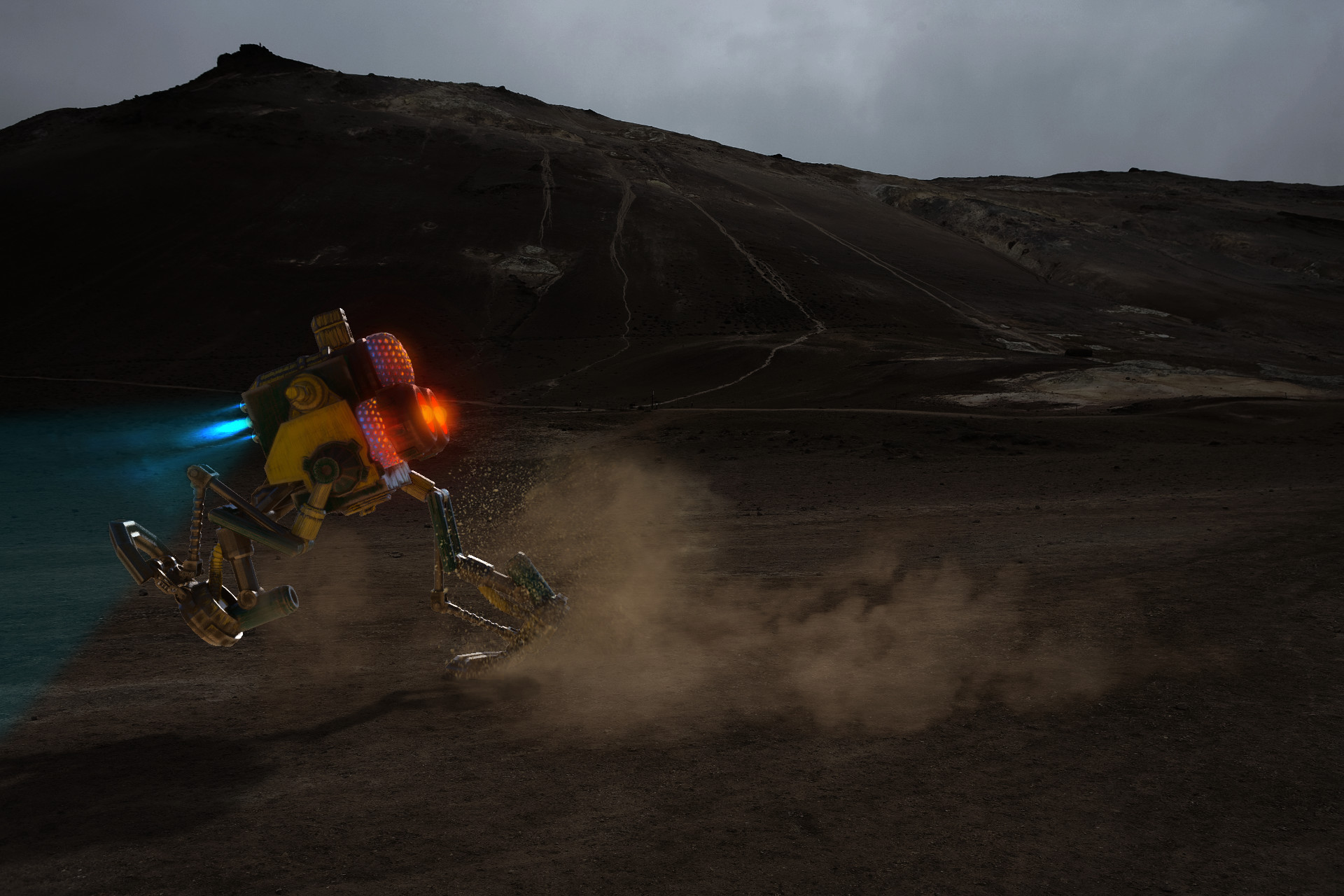 ArtStation - Running Robot