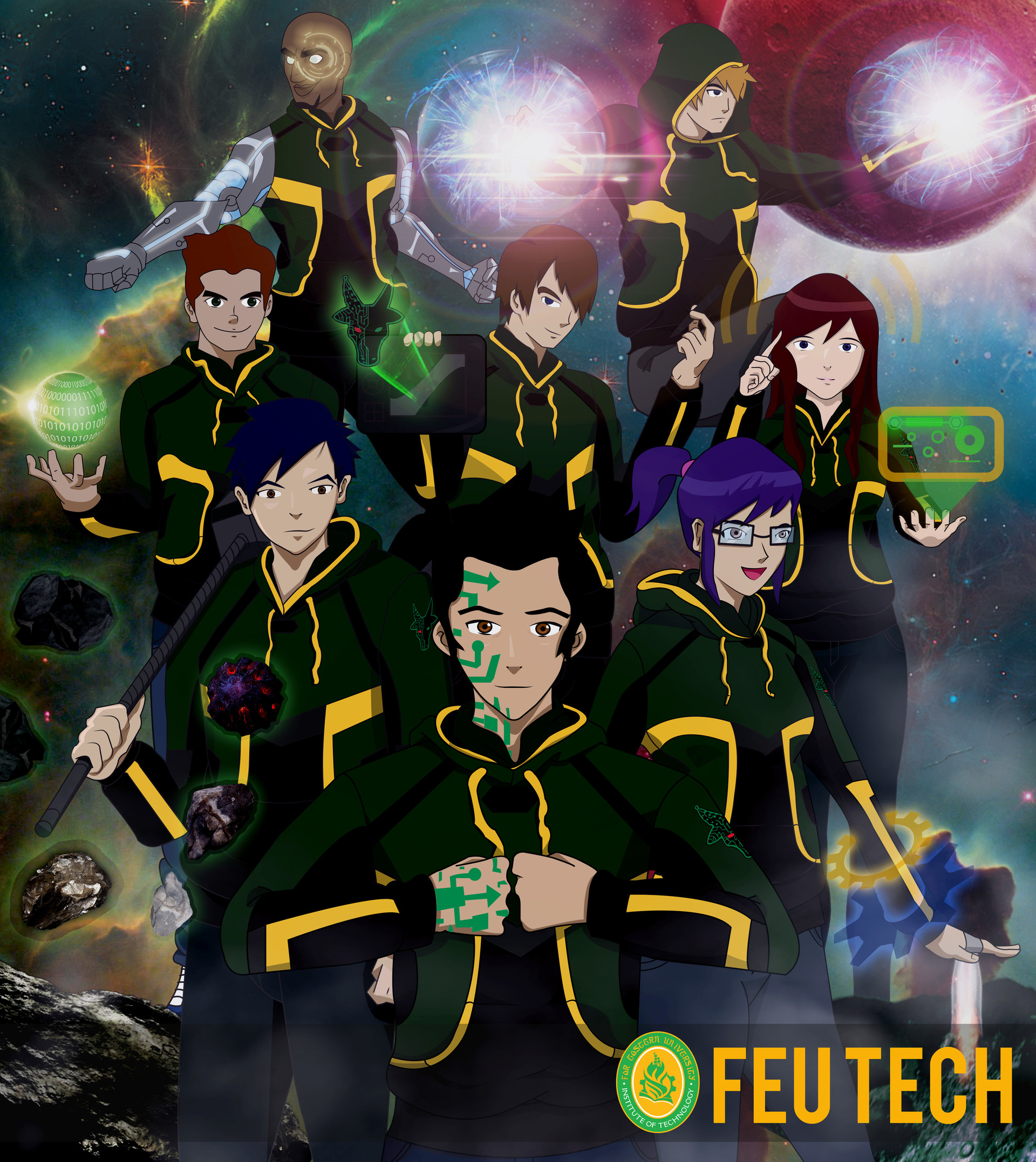 ArtStation - Far Eastern University Institute of Technology Character ...