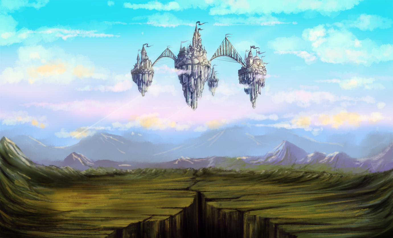 ArtStation - Sky Castle