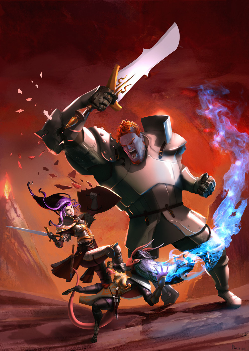 ArtStation - Fire Giant