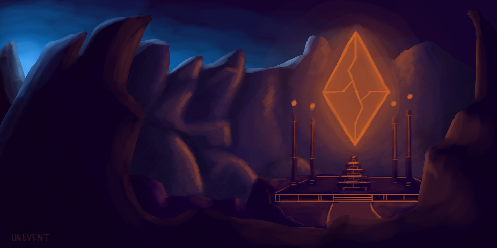 ArtStation - A strange temple