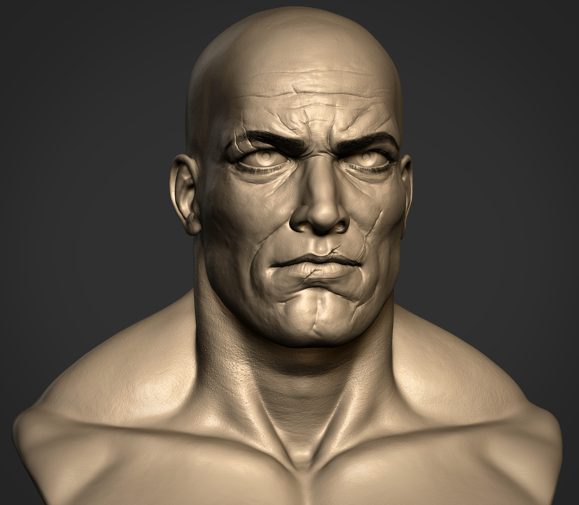 ArtStation - Random grunt bust