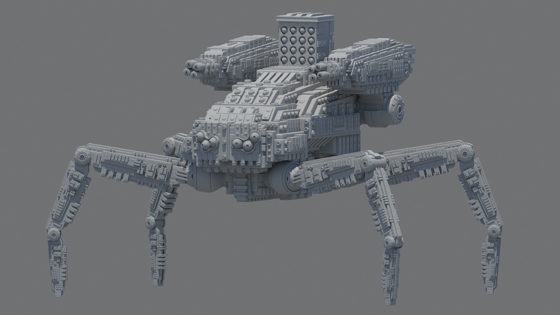 ArtStation - Spider Robot