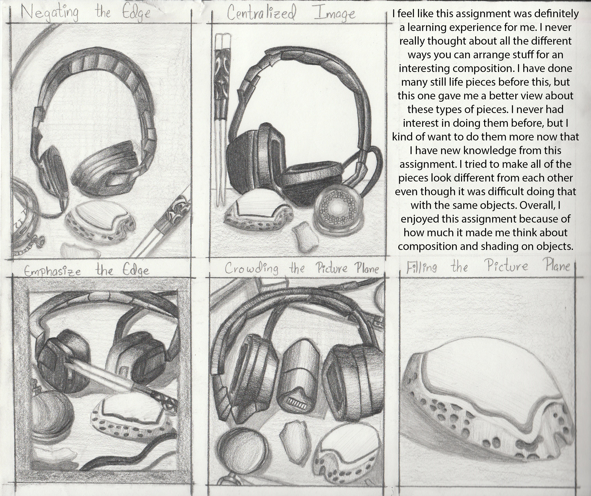 ArtStation - ART1 Week 1 Different Types of Composition and Values