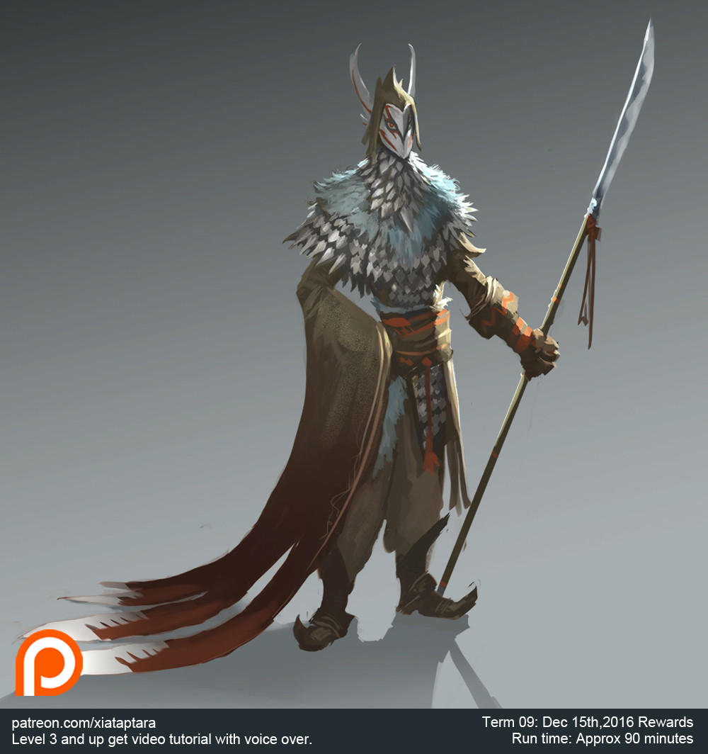 Xia Taptara (黄晓声) - Patreon Term 9 rewards, Dec 15th, 2016