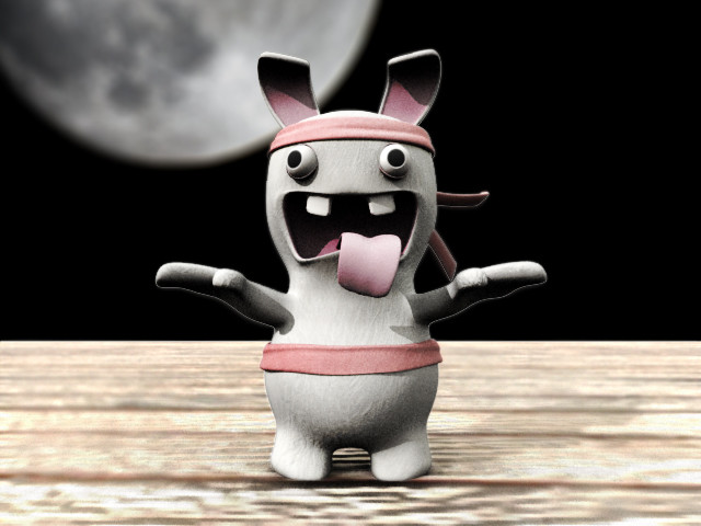 ArtStation - Rayman Raving Rabbids