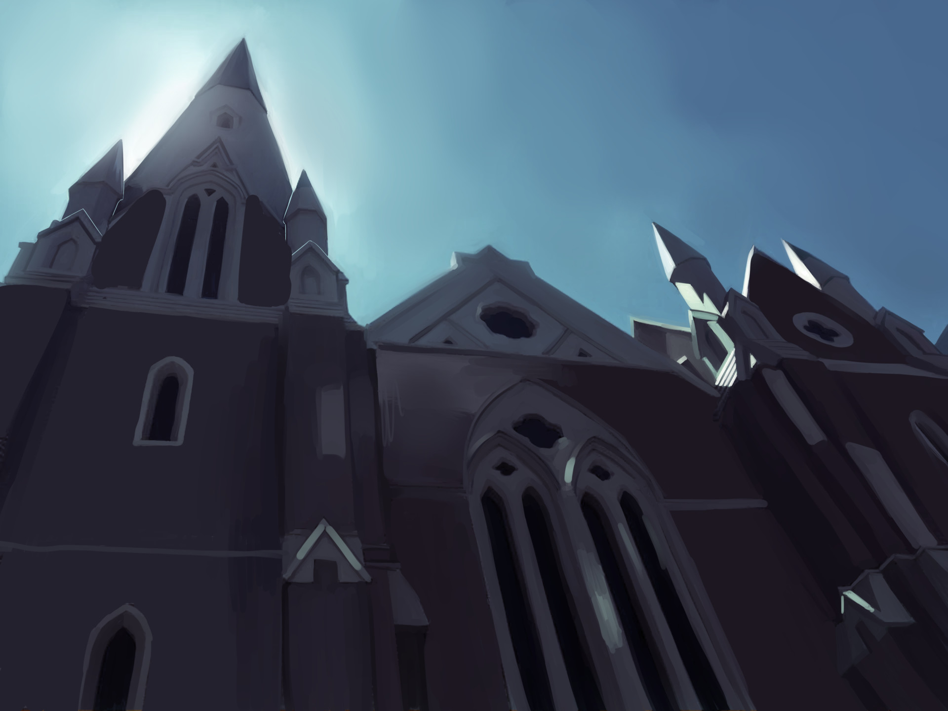 ArtStation - cathedral concept