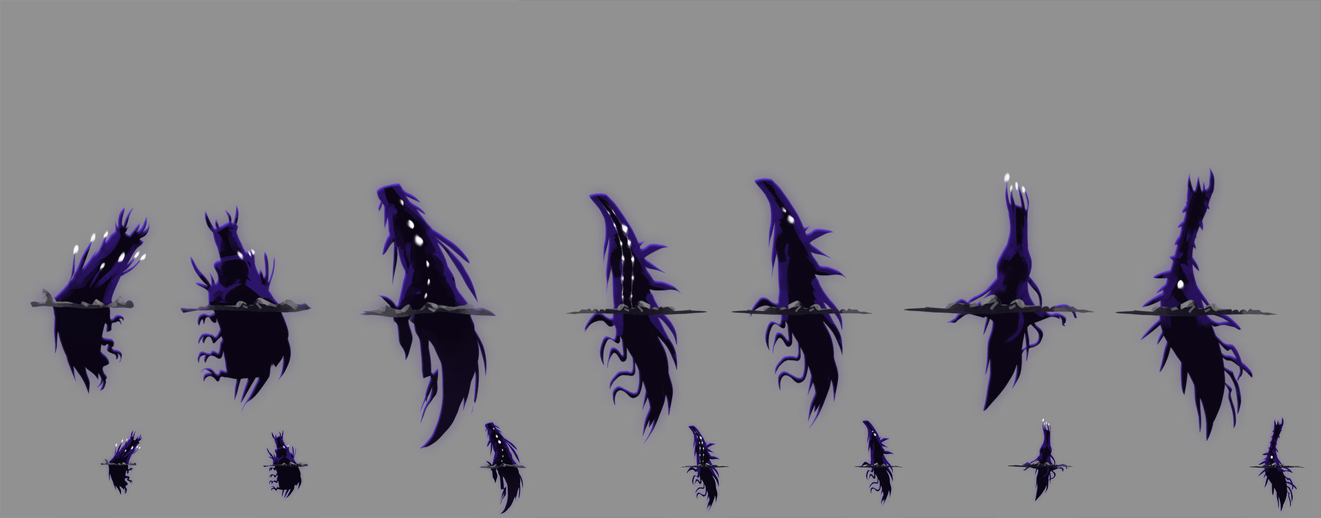 Johannes Figlhuber - Ori and the Blind Forest: Enemy designs and textures