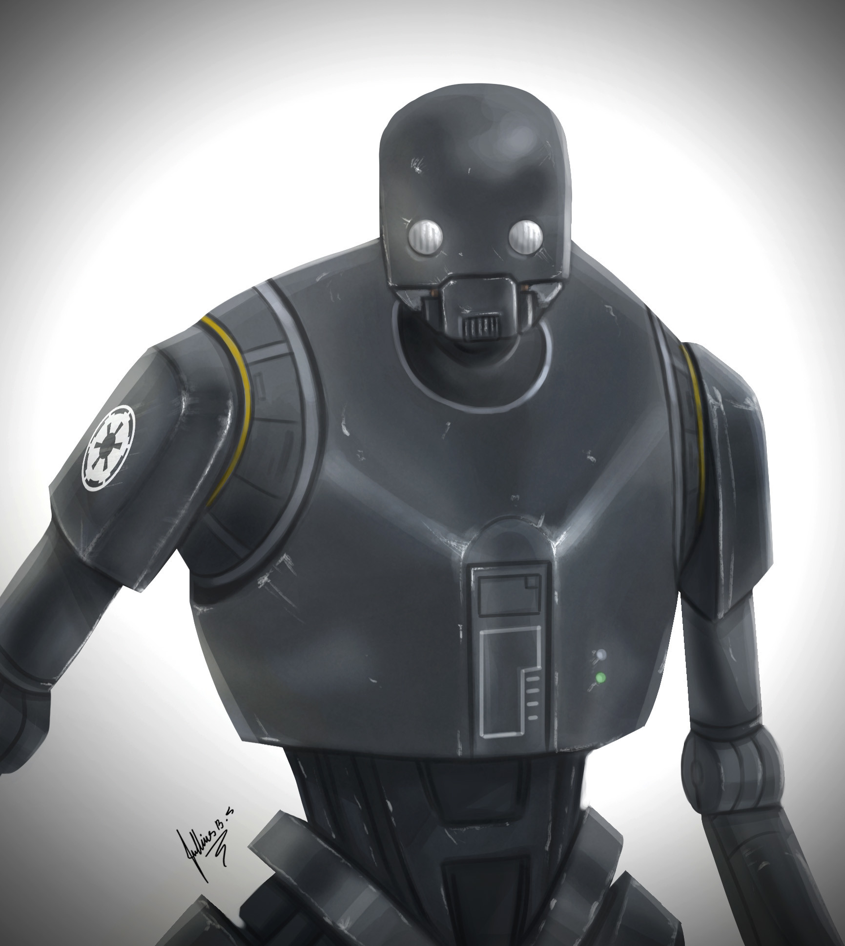 ArtStation - K-2s0 / starwars