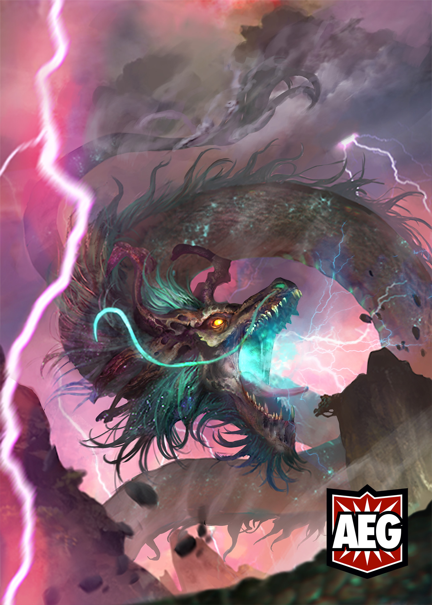 ArtStation - Storm Dragon