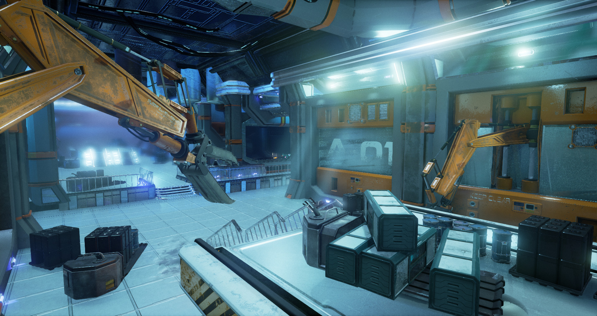 ArtStation - Sci-Fi Loading Dock