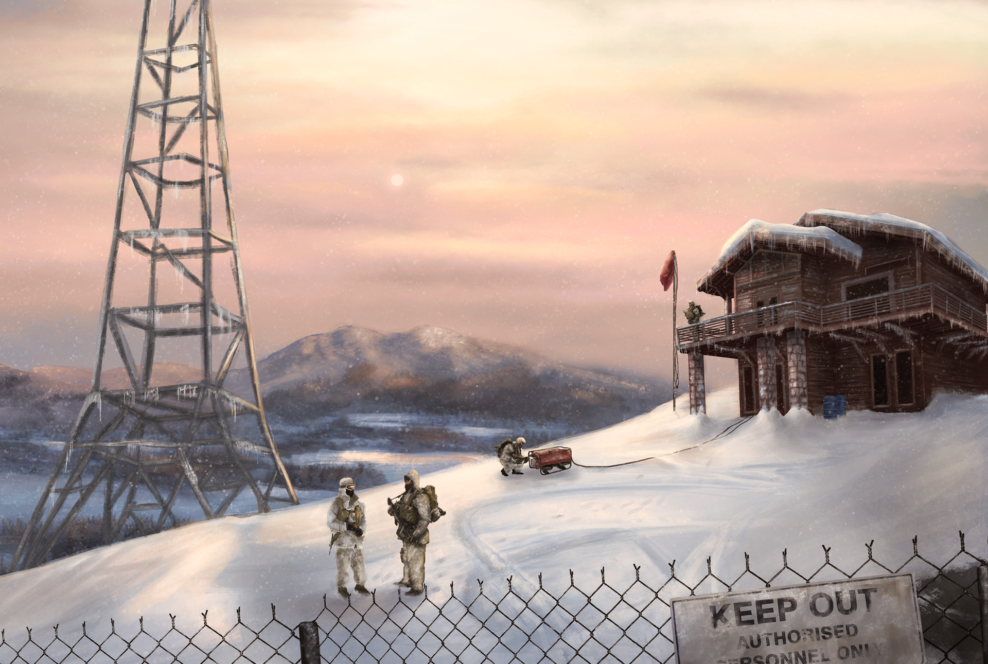 ArtStation - Concept Snow environment, Ines Rocha (Roger Snow)