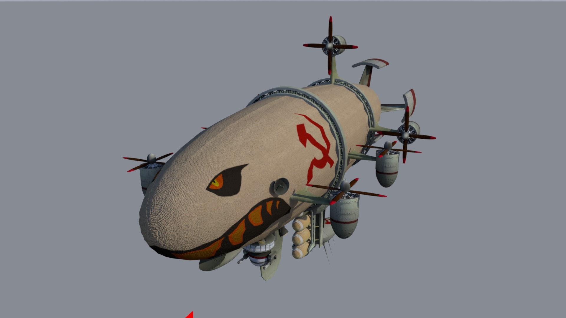 ArtStation - Kirov Blimp