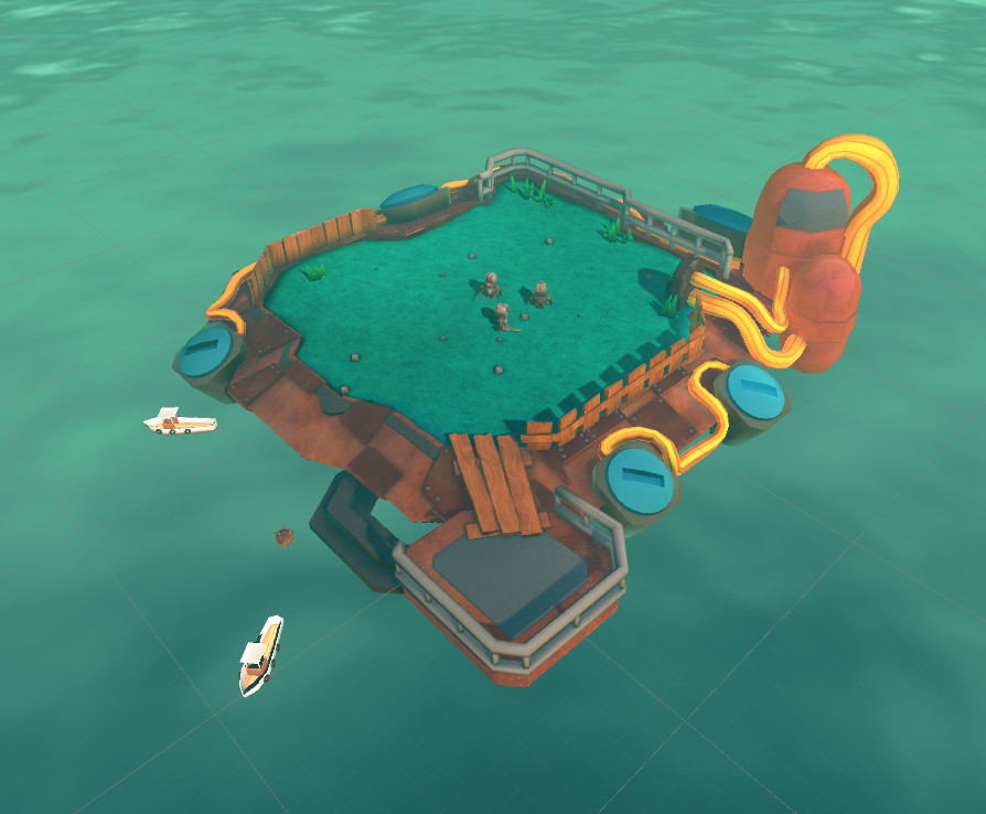 ArtStation - Water Base Platform