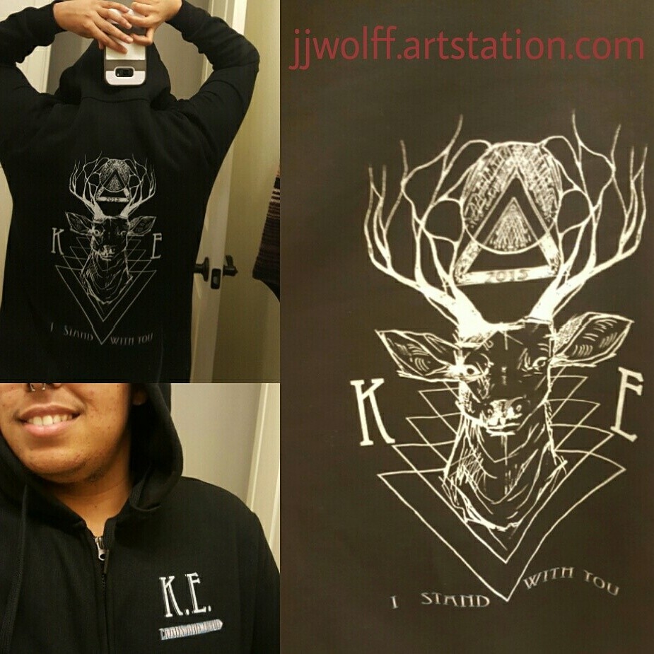 Kaleb Everett - "I Stand With You" Personalized Jacket