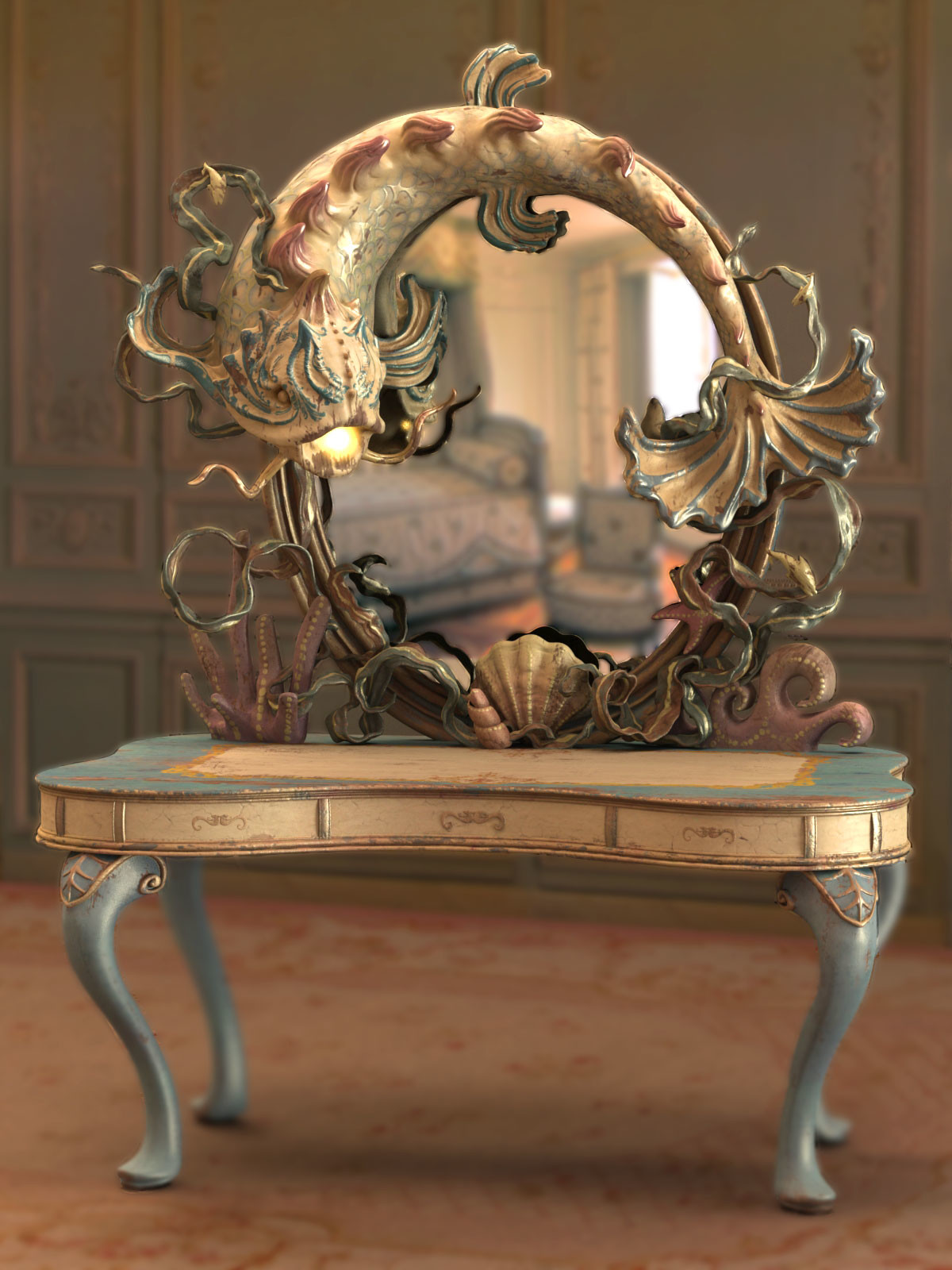 ArtStation - Madam Dressing Table