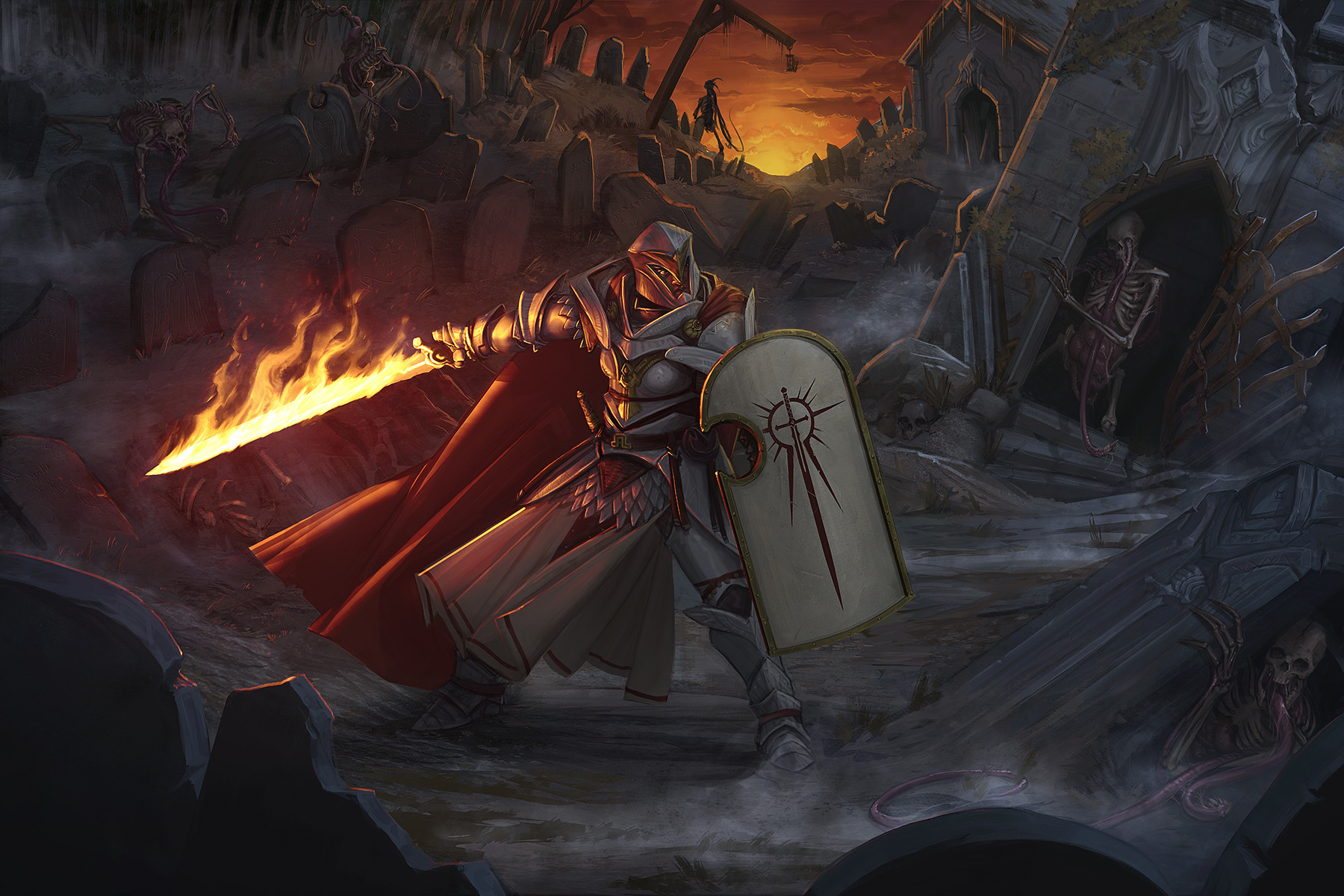 A Grave Encounter by Graey Erb : r/ImaginaryGraveyards