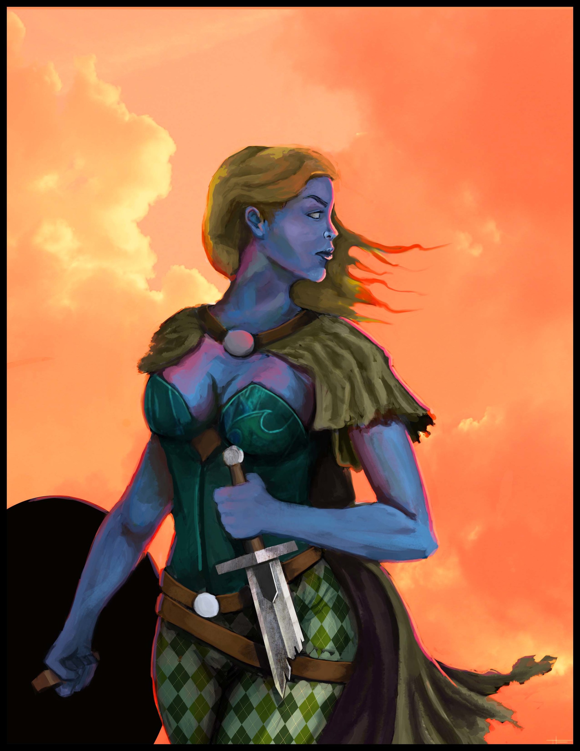 alien female warrior